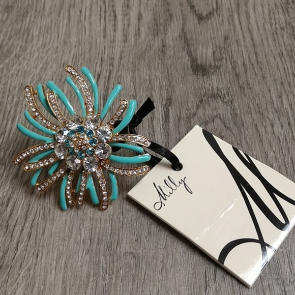 Milly | Jewelry | Clearance Milly Flower Statement Ring Sz 7 | Poshmark